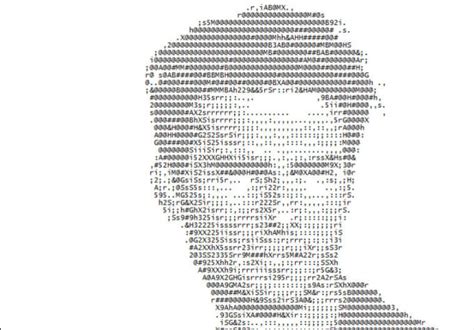 convert your photo to text ascii character by magilos