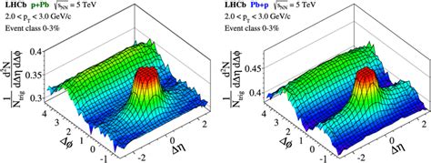 Two Particle Correlation Functions For Events Recorded In The P Pb