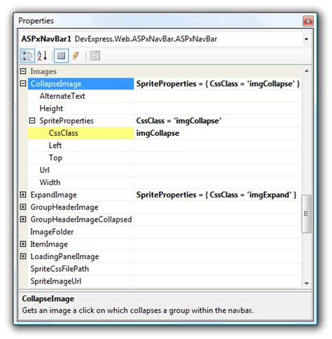 Css Image Sprites Asp Net Web Forms Controls Devexpress Documentation