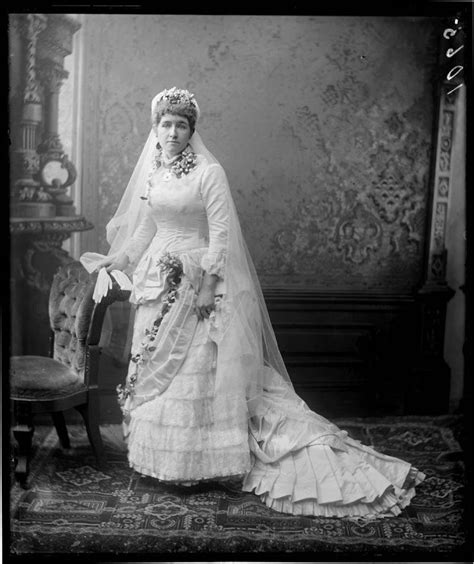 Stunning Bride 1880s State Library Of New South Wales Vintage Bride