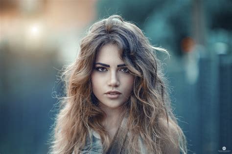 Wallpaper Face Women Model Long Hair Alessandro Di Cicco Singer
