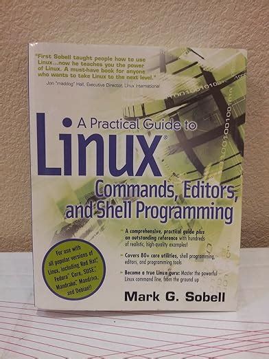 a practical guide to linux commands editors and shell programming