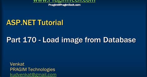 sql server and c video tutorial load image from database in