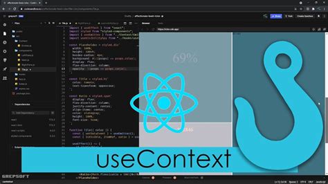 how to share data between components in react usecontext youtube