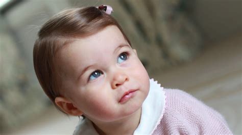 Princess Charlotte Photographs Released To Mark First Birthday Bbc News