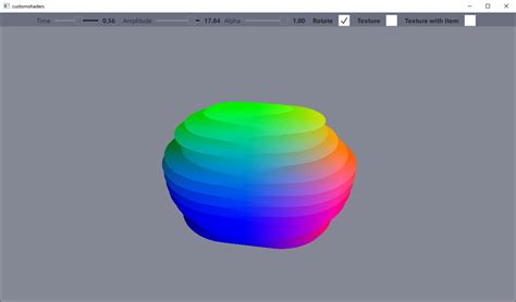 qt quick 3d custom shaders example qt quick 3d 6 4 2