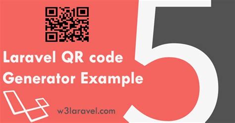 laravel qr code generator example using simple qrcode