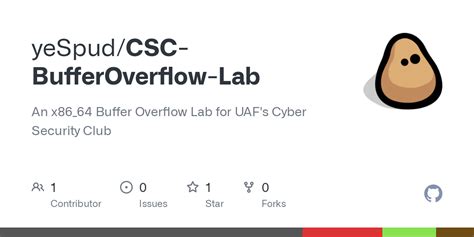 github yespud csc bufferoverflow lab an x86 64 buffer overflow lab