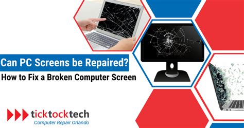 How To Fix A Broken Computer Screen In 2024 Ticktocktech Computer