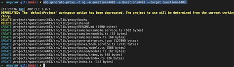 issues with module template in abp 7 4403 support center abp