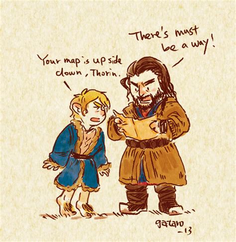 Thorin And Bilbo The Hobbit Fan Art 36697926 Fanpop