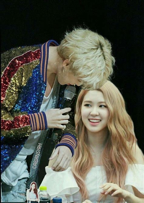 Jimin Bts And Rose Blackpink In Fansign Jirose Mochicouple Chim