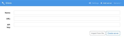 modern open source url shortener running via docker