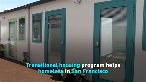 Transitional Housing Program Helps Homeless In San Francisco Youtube