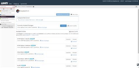 how to update packages in cpanel using easyapache tilaa supportdesk