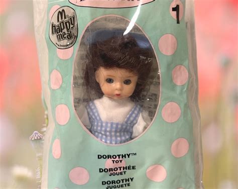 Beautiful Madame Alexander Wizard Of Oz Mcdonalds Doll Dorothy Etsy