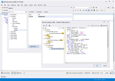 mysql query builder tool to generate and edit queries visually