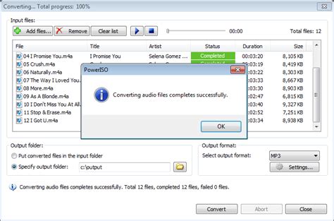 convert audio files to mp3