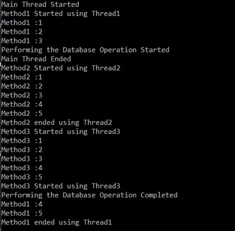 multithreading in c with examples dot net tutorials