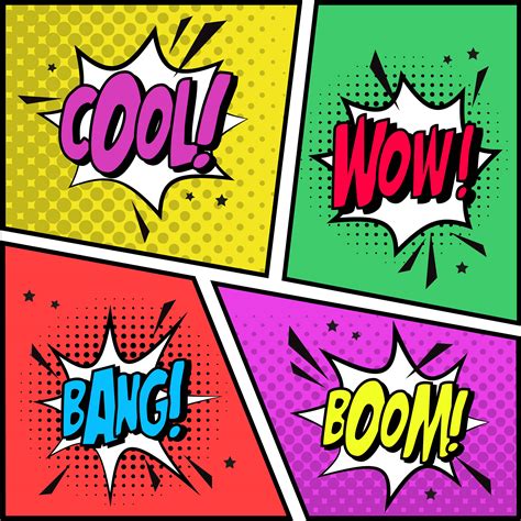 Efectos De Sonido De Cómic 224013 Vector En Vecteezy