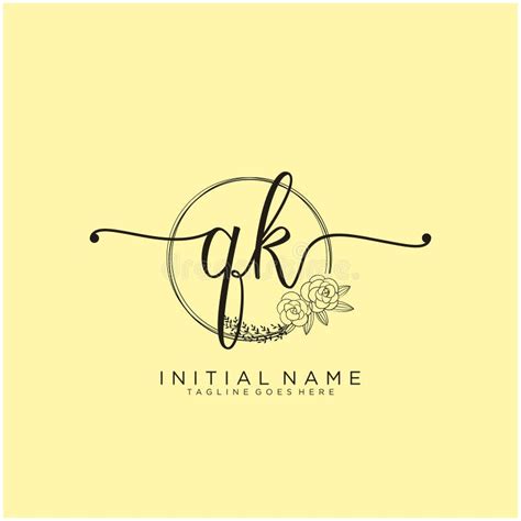 Letra Md Monograma De Belleza Inicial Y Diseño Elegante De Logotipo