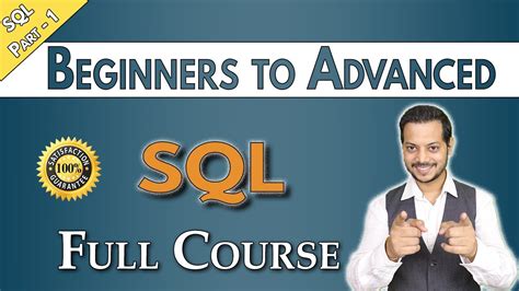 sql part 1 beginners to advanced sql full course sql tutorial for