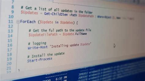 i use a powershell script to install msu updates cab