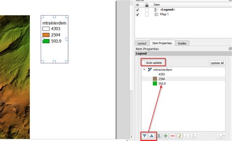 print composer qgis how to invert the values in a layout legend