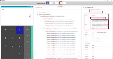 selenium how to verify xpath in real android device using uiautomator