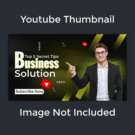 Premium Vector Modern And Trend Professional Business Youtube