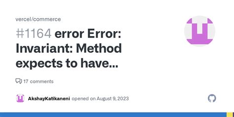 error error invariant method expects to have requestasyncstorage
