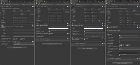unity game engine horizontal overflow for image akin to text stack
