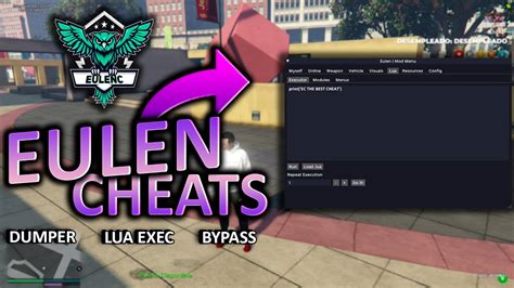 fivem cheat modmenu lua executor scripthook bypass money cheat