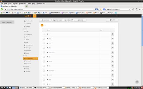 install ajenti a web based control panel for managing linux server