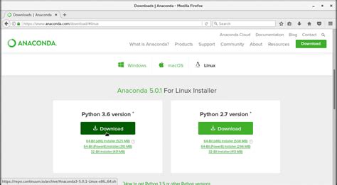 install anaconda python on centos 7 linux hint