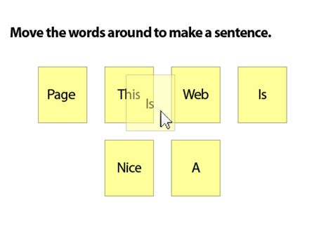 how to create a simple drag and drop component using html5