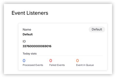 configure event listener event functions tutorial zoho catalyst