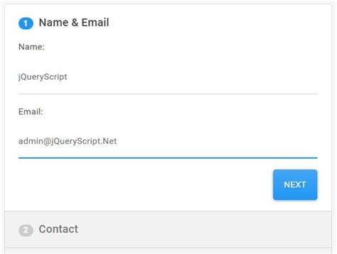 creating a modern multi step form with jquery and css3 free jquery