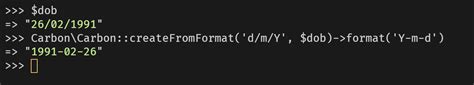 php exception failed to parse time string stack overflow
