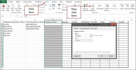 how to add a drop down list in excel tutorial excel tutorials excel