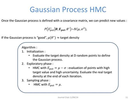 Ppt Gaussian Processes To Speed Up Hamiltonian Monte Carlo Powerpoint