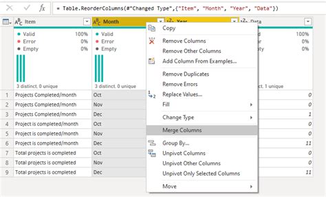 solved transpose excel data into columns in power bi microsoft power
