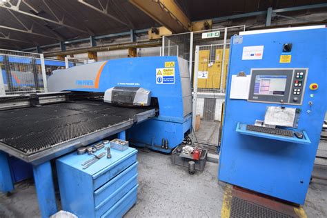 Finn Power E5x 12 2 Servo Cnc Punching Machine Used Machines Exapro