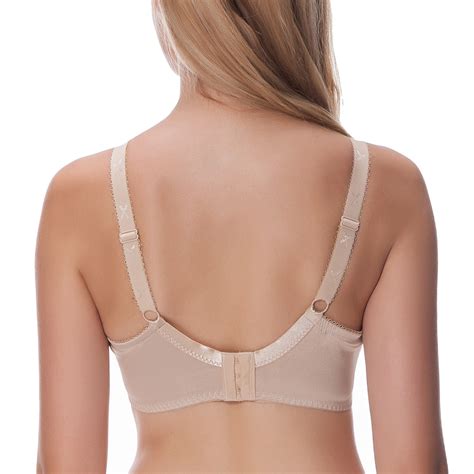 Womens Beauty Lace Non Padded Full Figure Underwire Minimizer Bra