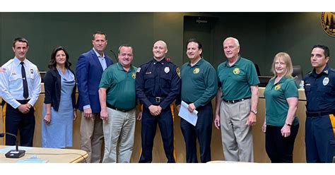 Police Officer Sworn In At Montville Twp Committee Meeting Montville