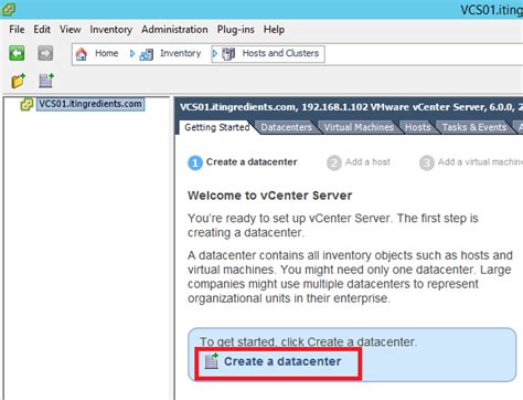 how to add vmware esxi host to vcenter 6
