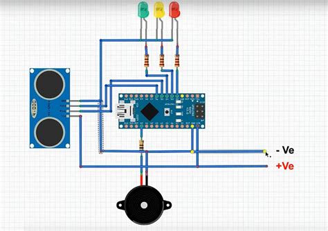 diy arduino based car parking assistant arduino project hub