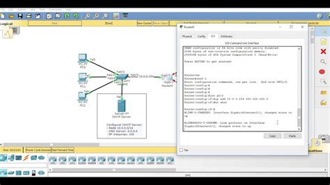 Konfigurasi Dhcp Ftp Server Pada Cisco Packet Tracer Youtube