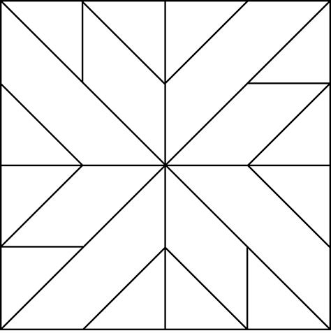 geometric block pattern 12 clipart etc