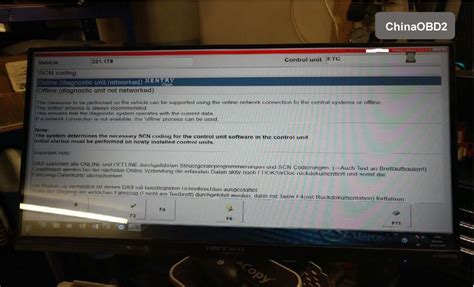 chinaobd2 solved online scn coding not work with xentry 03